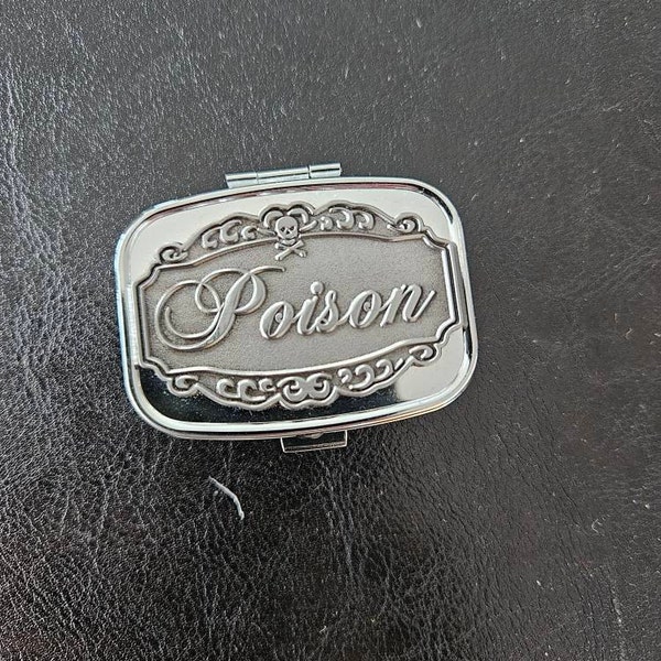 Poison Victorian Pill Box Goth Witchy - Etsy