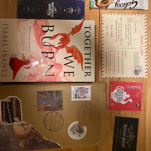 3/6/12 Month Subscription Blind Date With A Book Mystery Paperback & Bookish Gifts. Fantasy ...