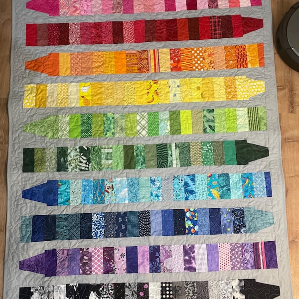 PDF- COLOR ME Quilt Pattern - Etsy