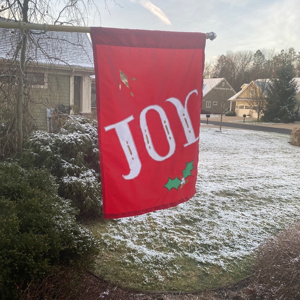 Christmas Joy - Full Size Flag - Etsy