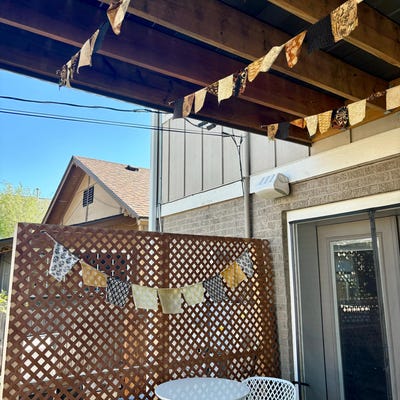 Safari Flags 6ft Long 4x5 Fabric, Boho Flags, Prayer Flags, Van Decor ...