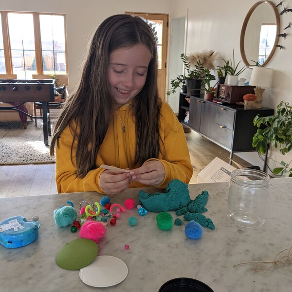 Under the Sea Kinetic Sand Sensory Jar - Etsy