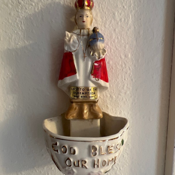 Vintage Miniature Standing Crucifix Wood With Metal Corpus Excellent ...