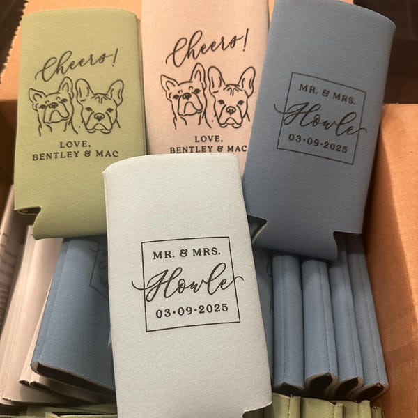 Wedding Matchboxes Full-color 8 Custom Pet Illustration, Matchbox ...