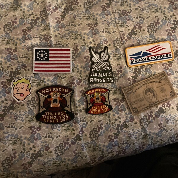 Fallout New Vegas Inspired NCR Recon Sniper Cosplay Gamer Patch Hook ...