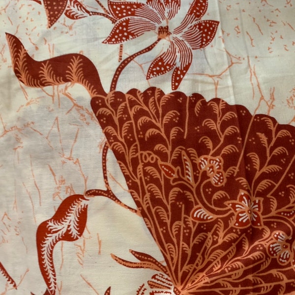 1950s Rare Rifaiyah Tambal ANTIQUE BATIK TULIS Indonesia, Pagi Sore ...