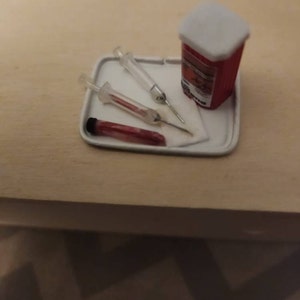 Doll Miniature Handcrafted Medical Scale Standing Nurse Office 1/12th ...