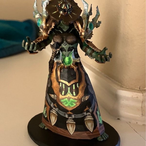 Orc Queen Drakka Northern Orcs Rescale Miniatures 8K Resin Printed ...