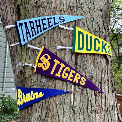 Custom Pennant. Made to Order. High School College Team Pennant ...