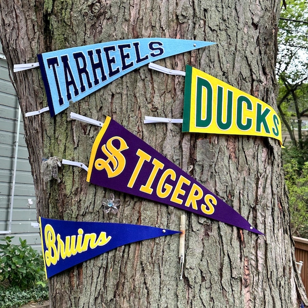 Large Custom Pennant. Personalized High School/college/name/company ...