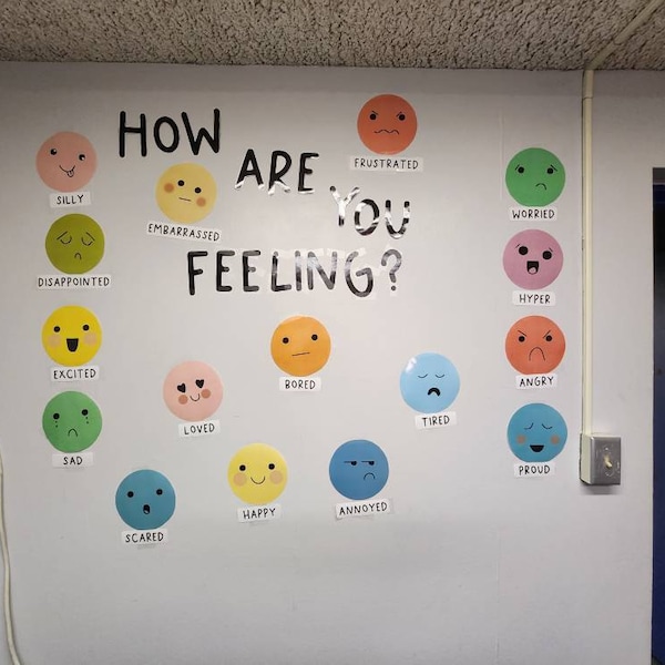 How Are You Feeling? SEL Bulletin Board | Digital Download, Social ...