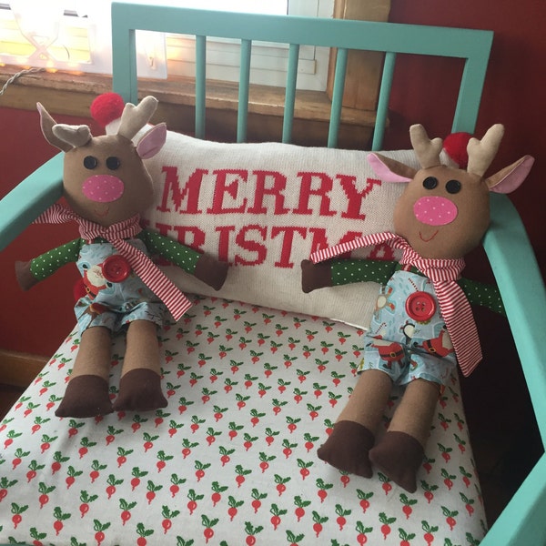 Harry & Miss Kitty PRINTED Soft Toy Pattern Plushie Patterns Soft Toy ...