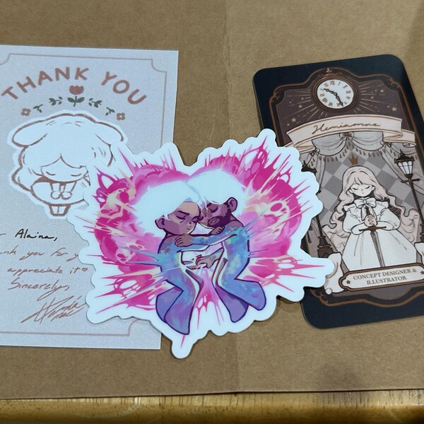 Jayce and Viktor Sticker: Jayvik Sticker, Jayce Arcane Sticker, Viktor ...