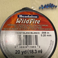 FREE Shipping Beadalon Wildfire Beading Thread .006in.008in. 20YD-50YD ...