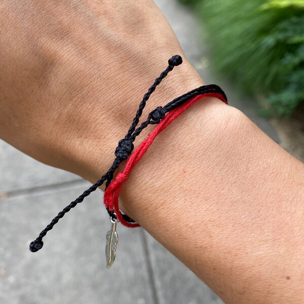 Family Infinity Bracelets Matching Bracelets Brown Cord Bracelet Mom ...