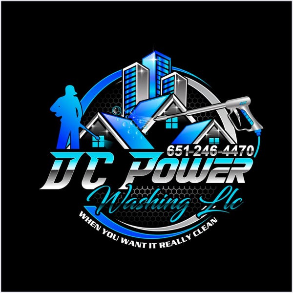 Power Pressure Washing Logo, Wash Logo, Pressure Logo, House Washing ...