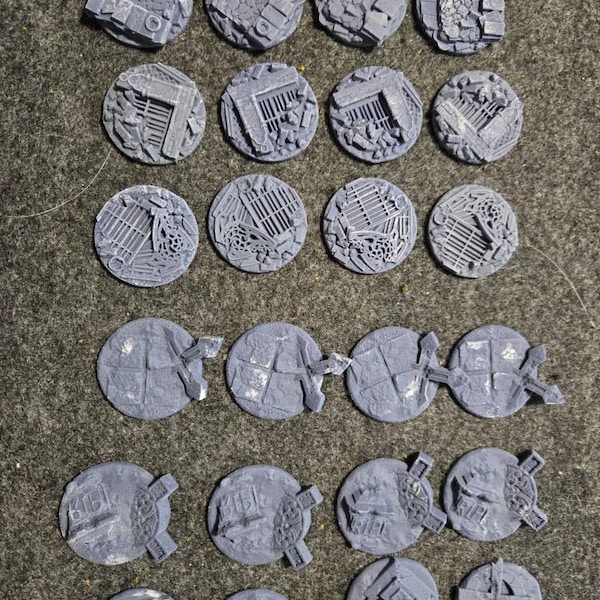 Atlantis Themed Bases Admiral Apocalypse Resin Bases - Etsy