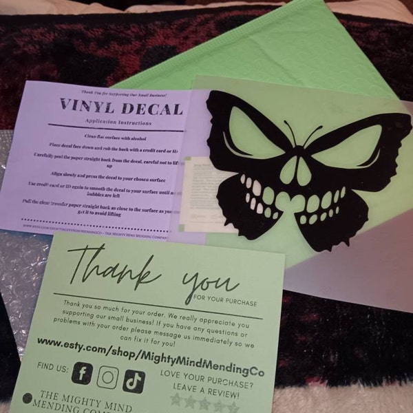 Moody Moo Cow Decal - Etsy