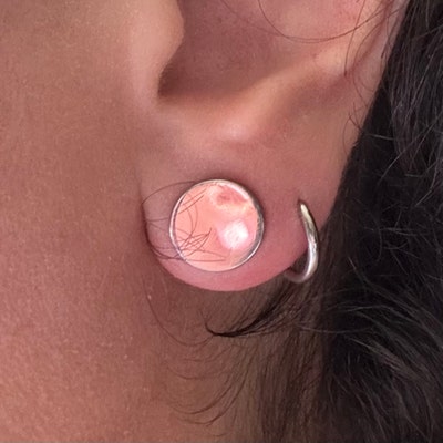 Septum Stretching Kit Black Acrylic Pincher Kit Septum & Ear Gauging ...