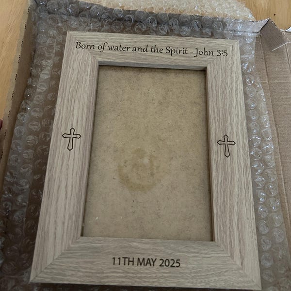Personalised Memorial Photo Frame, Remembrance Gift, in Loving Memory ...