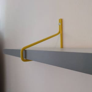 Colorful Shelf Bracket Orange Matte Color Floating Shelf Bracket - Etsy