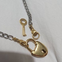 Small 15mm 'gold' Lock - Etsy