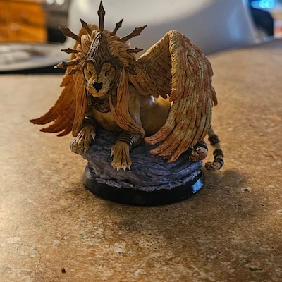 Dnd Wendigo Miniature Dnd Monster Miniature 50mm Base 32mm - Etsy