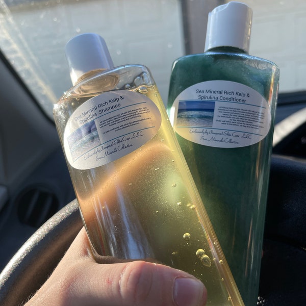 Just Rosey Floral Shampoo & Conditioner - Natural Scents, Rose Water - Etsy