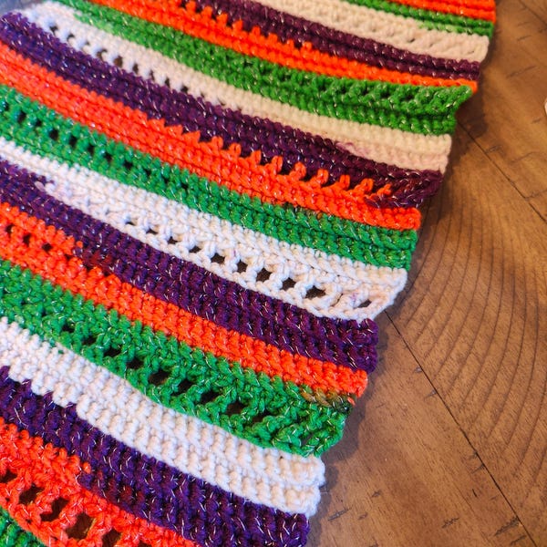 Crochet Pattern / Crochet 2 Rows Repeating 3D Baby Blanket Written ...