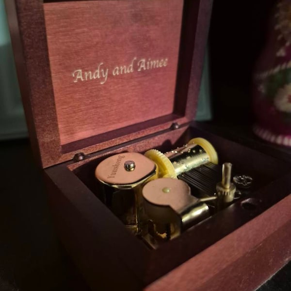 Music Box Mechanism | Hand Cranked 18 Notes and Cylinder Mechanism ...