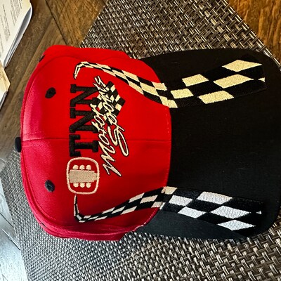 Vintage 1989 Three Stripe Hot Rod Super Nationals Mesh Trucker Snapback ...