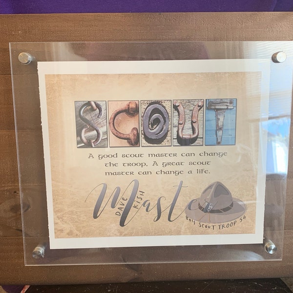 Scout Leader Gift, Scout Master Gift Girl Scout Leader Gift, Boy Scout ...