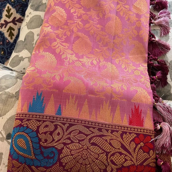 Red Color Net Sequnce Work Saree, Saree for USA Women, Designer Saree ...