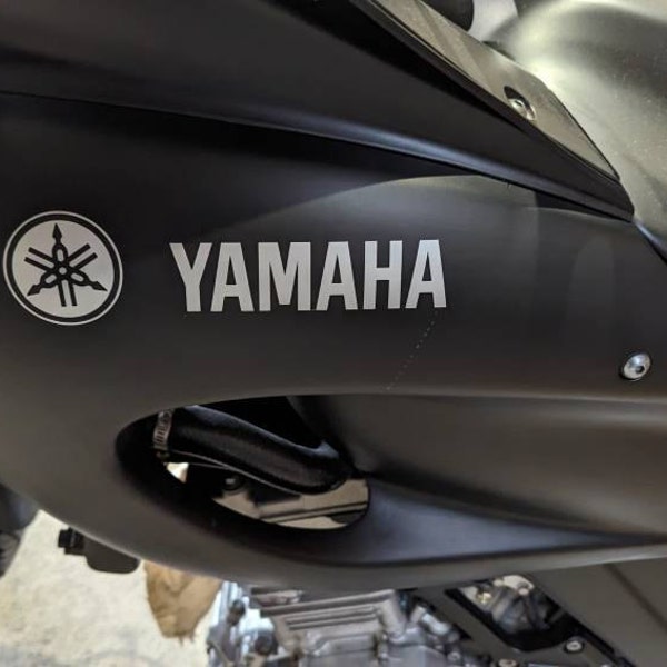Yamaha Decals Stickers Set Kit for Motorcycle Outboard Bike Vinyl ...