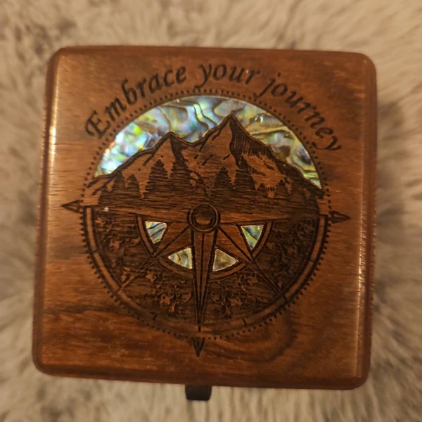 Personalized Compass Anniversary, Birthday, Groomsmen Gift for Him ...