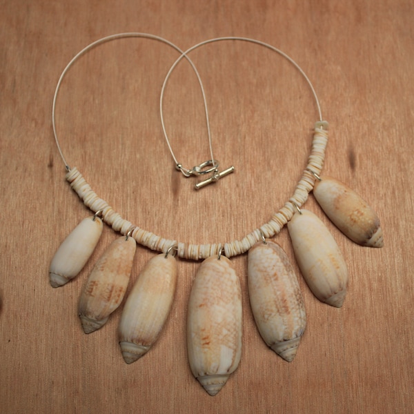 African Shell Heishi Beads 8mm - African Beads - Recycled Shell Beads ...