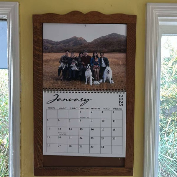 Custom Designed Photo Wall Calendar, Personalized for You, Momento ...