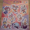 The Amazing Digital Circus TADC Die Cut Vinyl Sticker Sheet - 6.5" X 5. ...