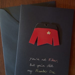 Star Trek Birthday Card - Star Trek Greetings Card - Spock Birthday ...
