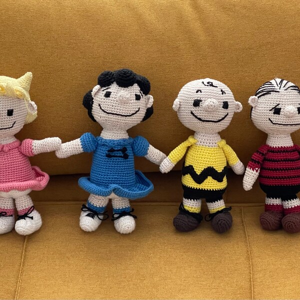 SPECIAL BUNDLE: Amigurumi Crochet Pattern - Charlie Brown & Linus Van ...