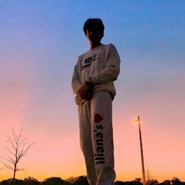 Custom Text, Logo, Design, Sweatpants: Personalized Unisex Joggers ...