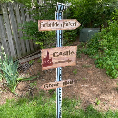 Printable Wizard Party Signs, Wizard Party Posters, Instant Download ...