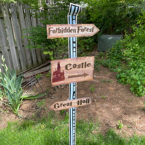 Printable Wizard Party Signs, Wizard Party Posters, Instant Download ...