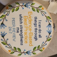 Funny Office Cross Stitch Pattern / Excellent at My Job I Know My Sheet ...