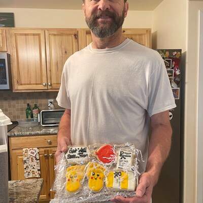 Get Well Sugar Cookies/ Surgery Gift / Knee Surgery Sugar Cookies ...