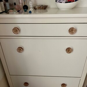 Square Honey Knobs With Dried Grass Transparent Handles Fit - Etsy