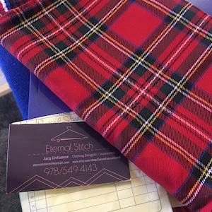 Royal Stewart Plaid Sash, Cabot Tradition Witch, Tartan - Etsy