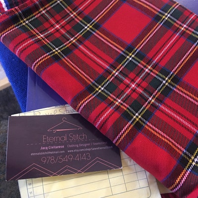 Royal Stewart Plaid Sash, Cabot Tradition Witch, Tartan - Etsy