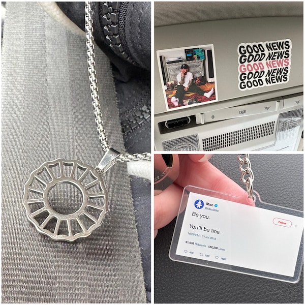 Cole Crown Chain, Silver Golden Stainless Steel Necklace Rapper Cole ...