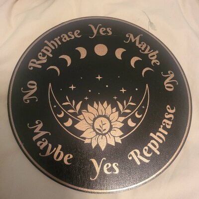 Printable Pendulum Board Png Pdf Jpg Square Spirit Board - Etsy